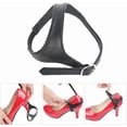 2 Pairs Womens High Heels Shoe Straps Detachable Leather Shoe Straps ...