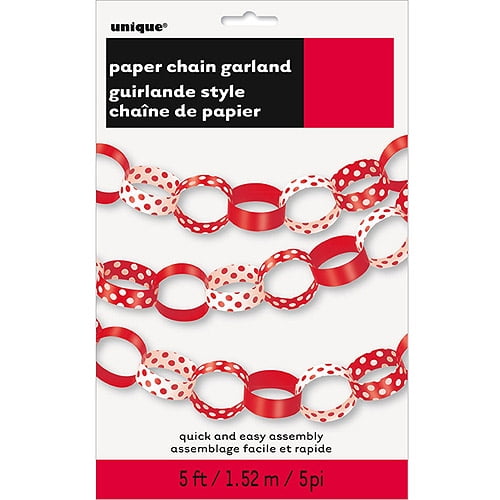 Paper Chain, 5' - Walmart.com
