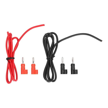 Banana Plug Test Leads Kit 4mm Solderless Male to Male Electrical ...