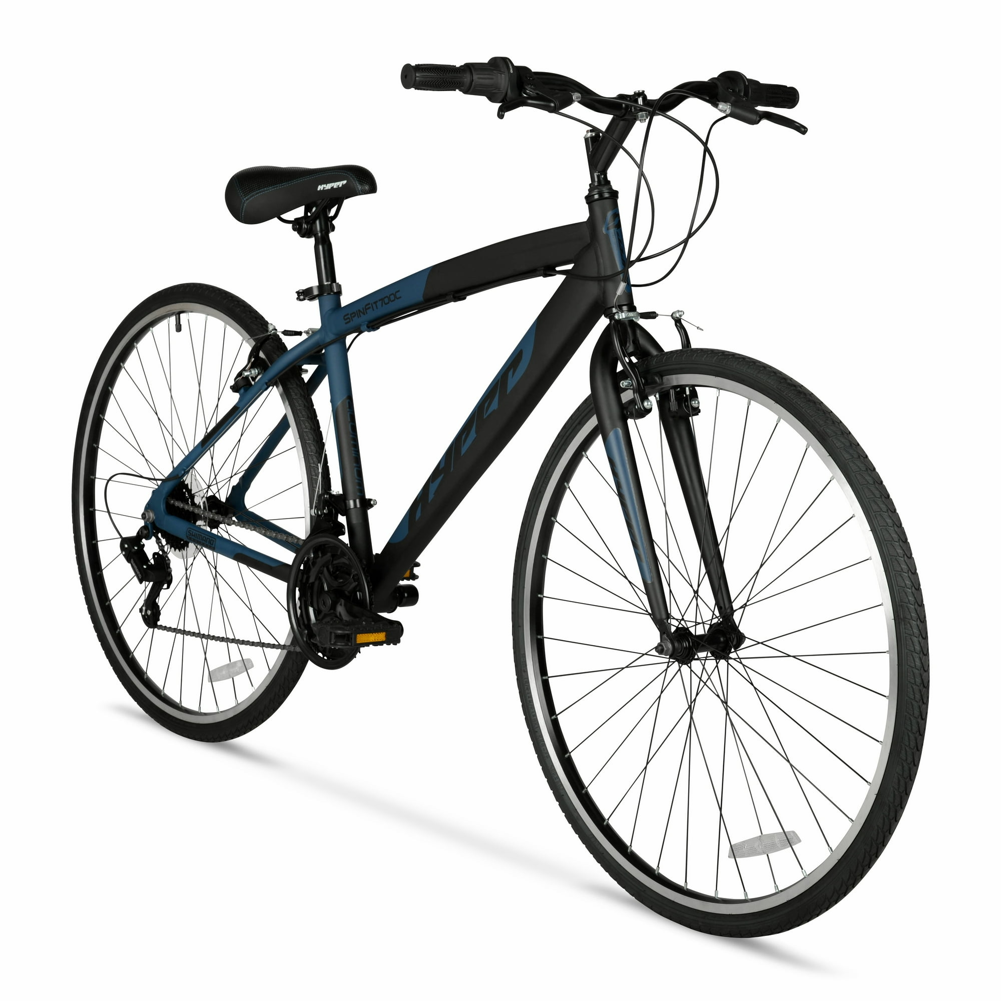 Click here for Hyper Bicycles 700c Mens Spinfit Hybrid Bike  Blac... prices