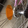 White Fish Shaped Wheel Light High Visibility Reflective Warning Light ...