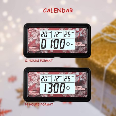 Digital Count-down Events Timer,Stopwatch Record,Calendar&Clock Display ...