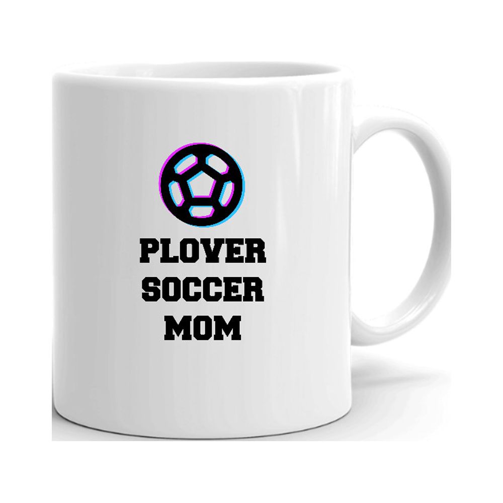 Tri Icon Plover Soccer Mom Ceramic Dishwasher And Microwave Safe Mug By ...