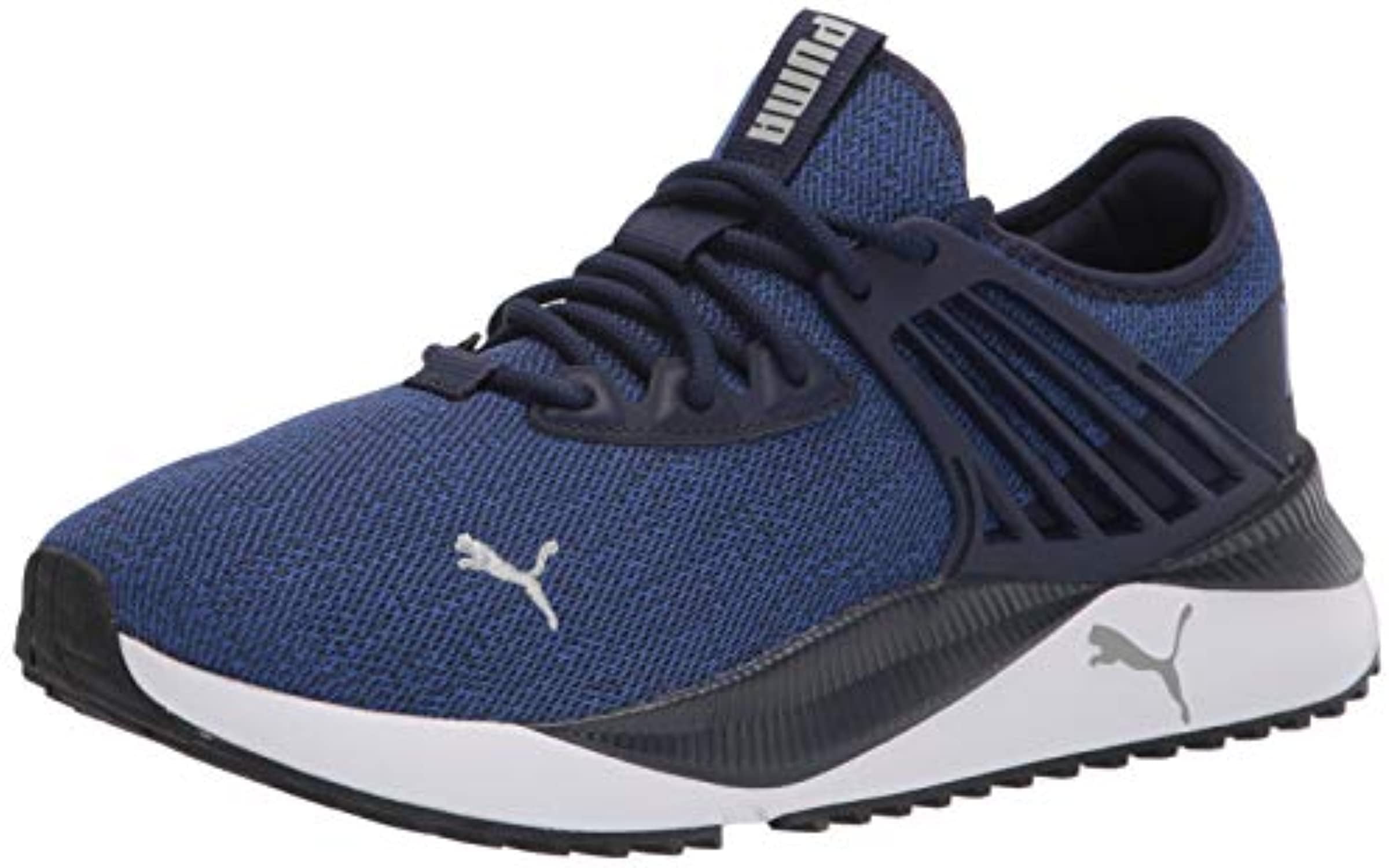 PUMA PUMA Men s Pacer Future Sneaker Peacoat Galaxy Blue Quarry 11