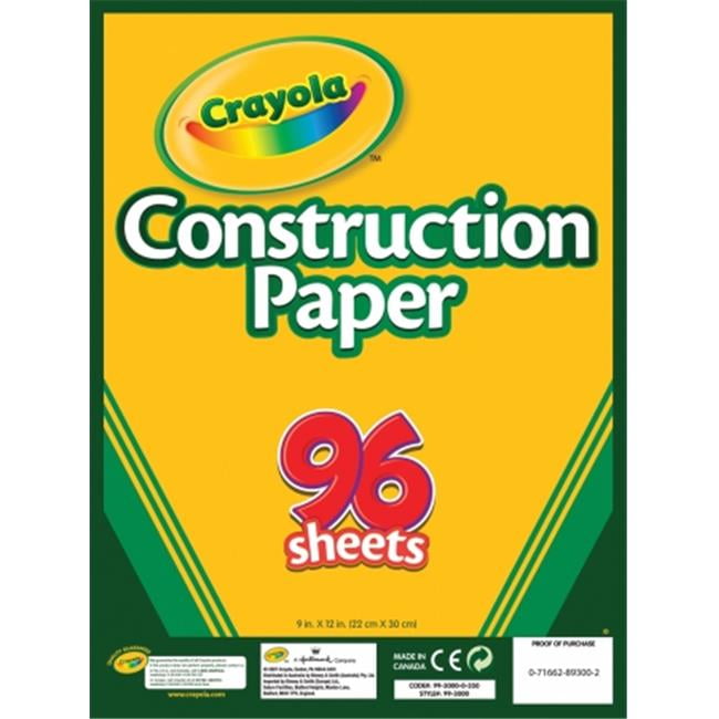 Crayola Crayola Construction Paper Pad 9''X12 - Walmart.com