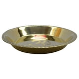 Kalsa Parai Puja Accessory Gifts Pooja Thali Om Gayatri Mantra Brass ...