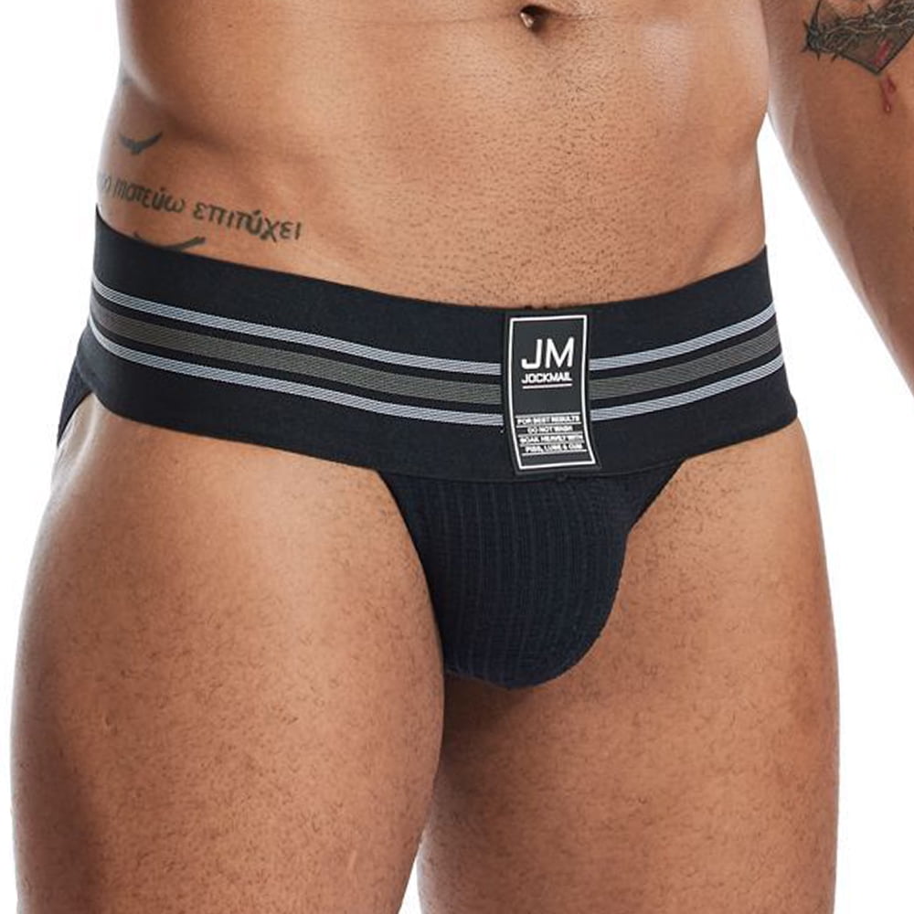 Mizok Mens Jockstrap Underwear Sexy Breathable Ultra Comfort Jock Strap