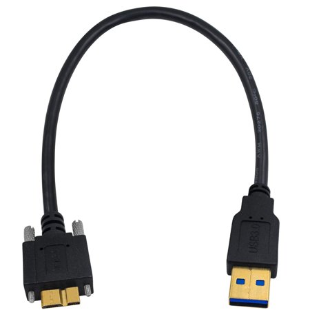 USB 3.0 Micro B Cable 1feet/ 30cm, Short Micro USB 3.0 Cable USB 3.0 A ...