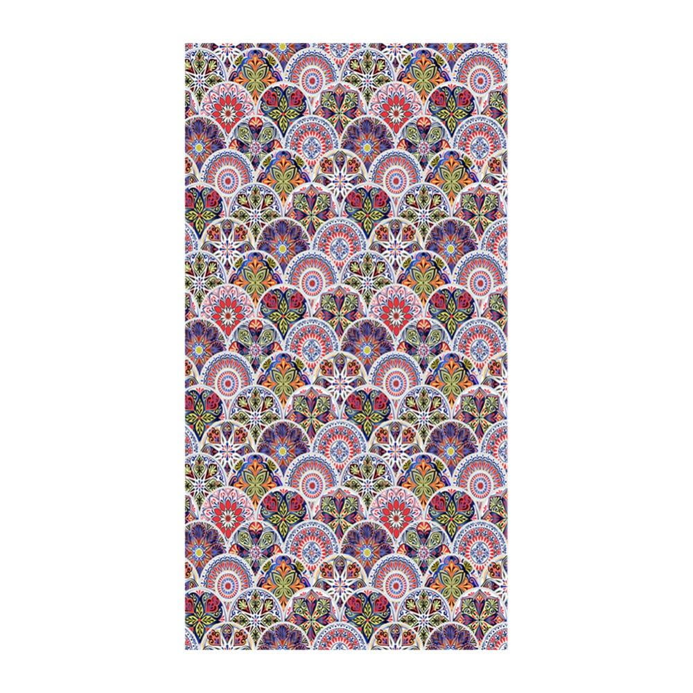 Retro Mandala Flower Static Cling Decorative Window Film Vinyl Non ...