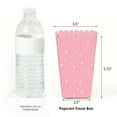 Big Dot of Happiness Pink Confetti Stars - Simple Party Favor Popcorn ...