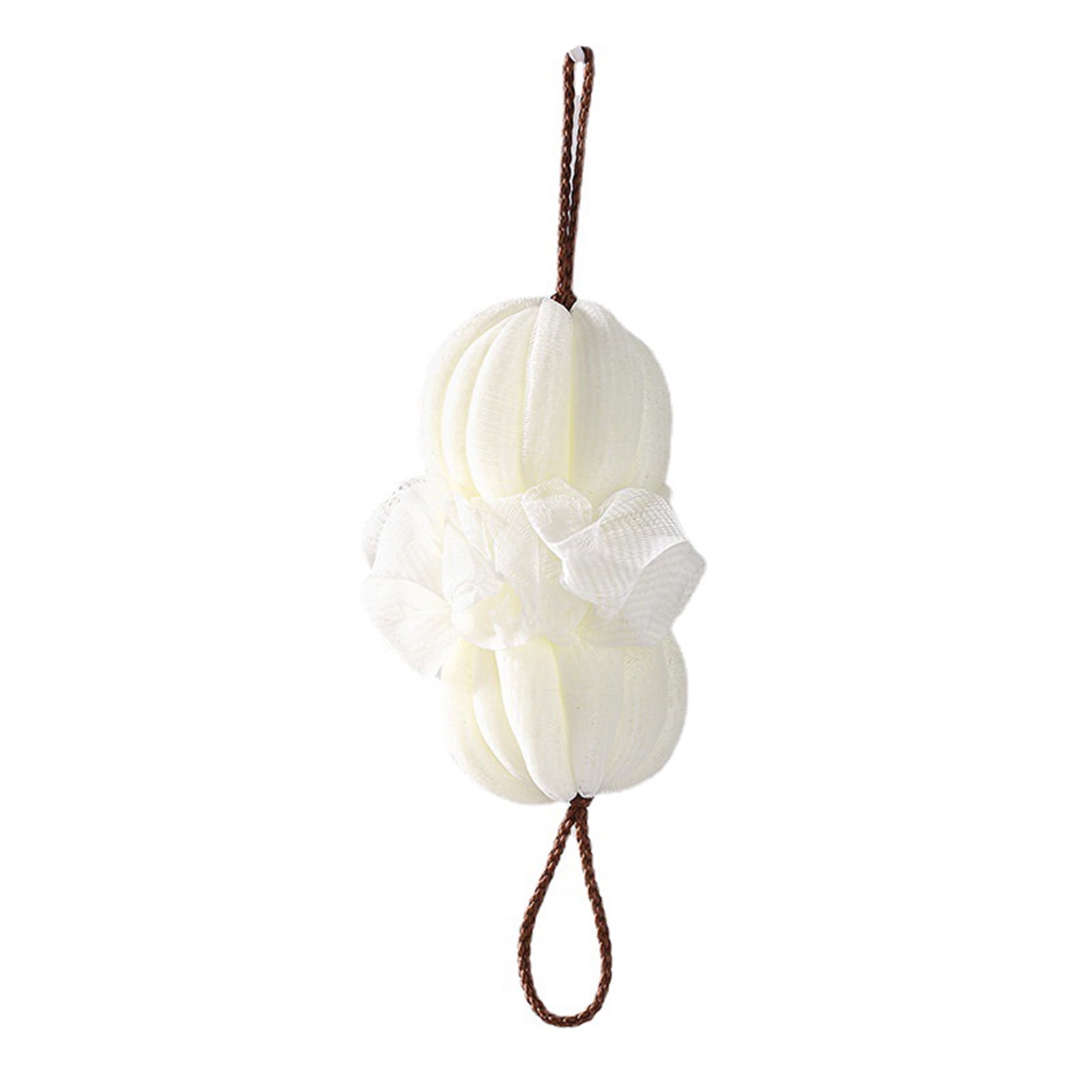 Warkul Bath Ball Double-Layer Mesh Loofah Sponge with Lanyard ...