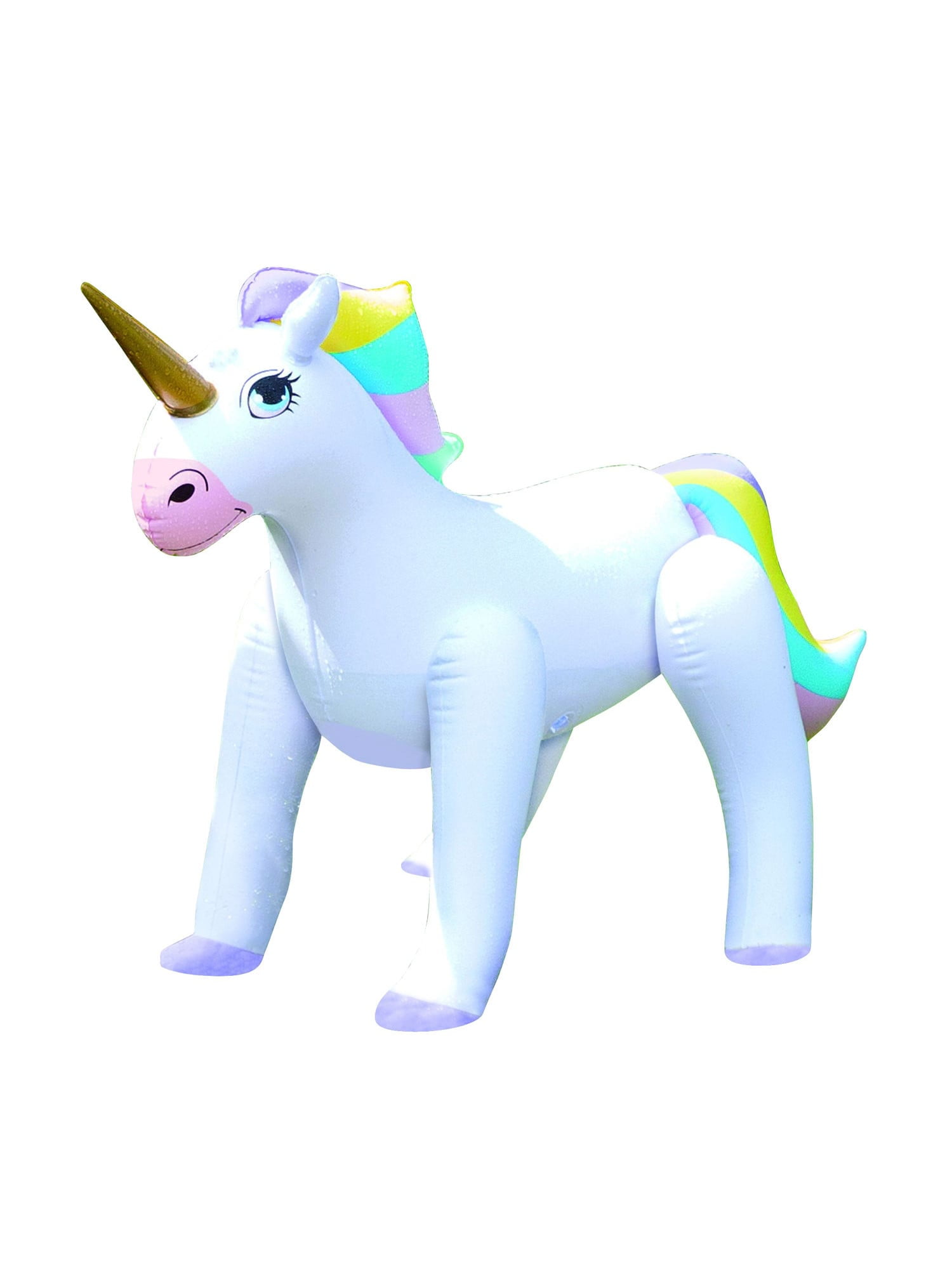 Etna Inflatable Unicorn Sprinkler - Outdoor Water Toy For Kids , 33 1 ...