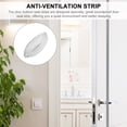 LOLIPPYY Water Baffle Strip Transparent Silicon Rubber Waterproof and ...