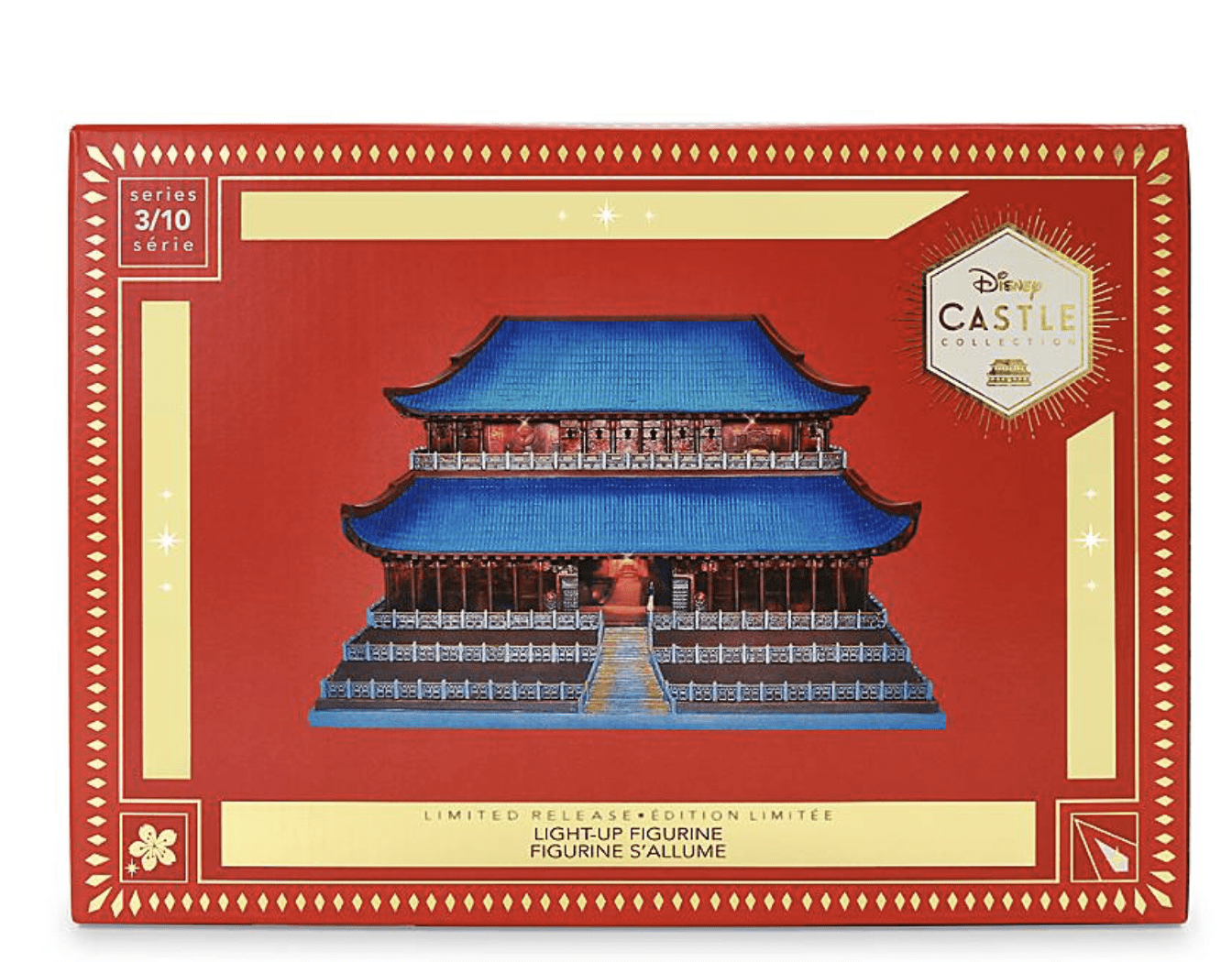 Disney Castle Collection Mulan Imperial Palace Light Up Figurine New ...