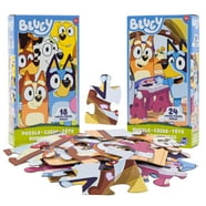 Bluey Premier 48 Pc Puzzle Set for Kids - Bluey Party Supplies Bundle ...