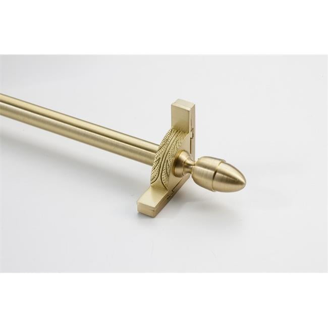 Zoroufy 01842-03867 36 inch Dynasty Smooth Tubular Stair Rod Set with ...