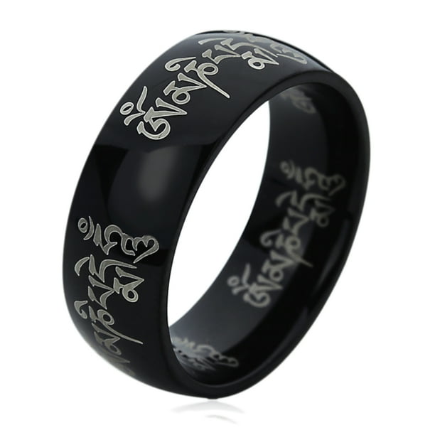 Pristine J - Men Women 8MM Titanium Comfort Fit Wedding Band Ring ...