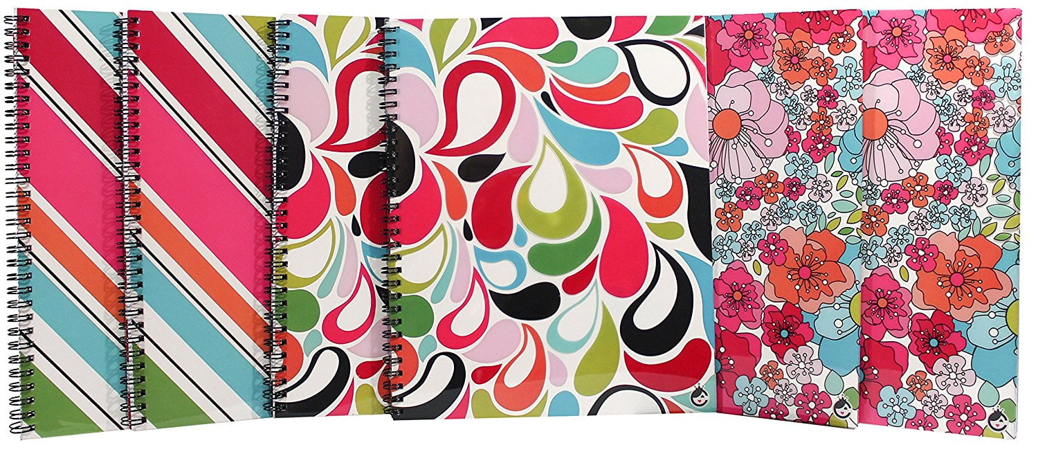 Studio C Sugarland 1 Subject Notebook, 10.5" x 8.5", College Ruled, 80 ...