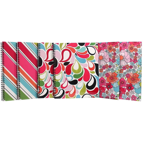 Studio C Sugarland 1 Subject Notebook, 10.5" x 8.5", College Ruled, 80 ...