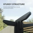 Cloud Mountain 8' x 10' x 8' Beige and Black Polyester and Steel ... Cloud Mountain 8' x 10' x 8' Beige and Black Polyester and Steel ...
