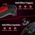 Wireless Controller for PS-5, Gaming Controller for PC with Hall Effect ...