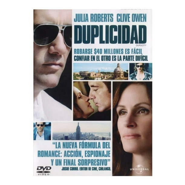 Duplicidad Duplicity Clive Owen Julia Roberts Pelicula Dvd Universal Duplicidad Duplicity Clive ...