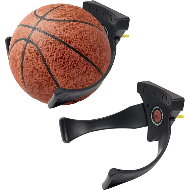 2 Pack Ball Holders Wall Mounted Display Racks for Basketball Soccer ...