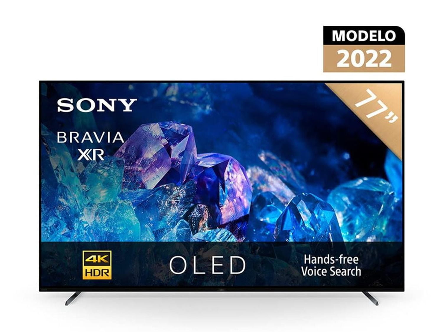 Sony Pantalla 77 Pulgadas XR-77A80K BRAVIA XR OLED 4K UHD Smart Google ...