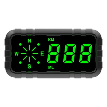 Universal Digital OBD2 GPS Speedometer,Car Hud Head Up Display with MPH ...