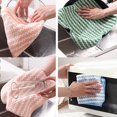 HannLk Microfiber Cleaning Cloth Dishwashing Cloth Thicken Absorbent ...