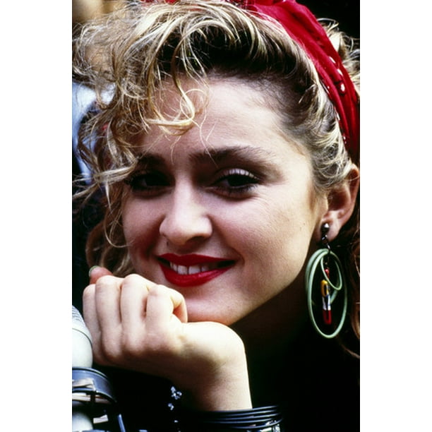 Madonna Desperately Seeking Susan Close Up Smiling 24X36 Poster ...