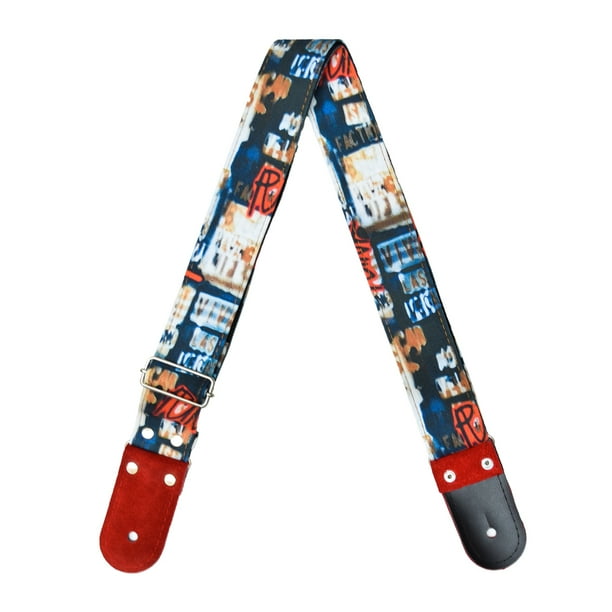 Correa para guitarra Strap o Tahali para guitarra acústica, bajo eléctrico, guitarra eléctrica ...
