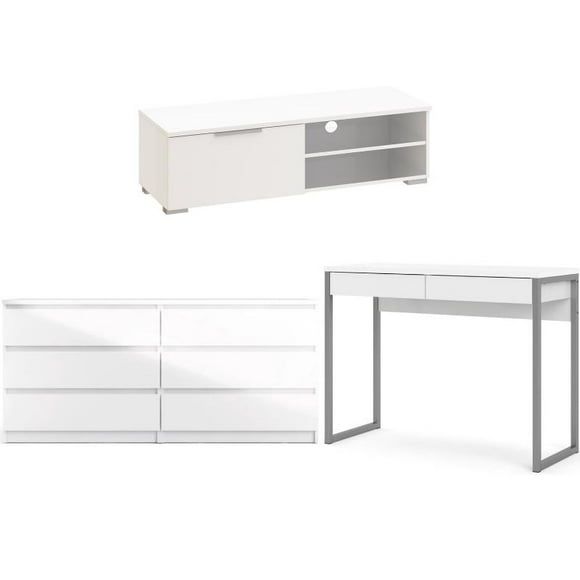 Tv Stand Computer Desk Combo