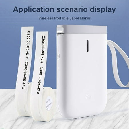 Cable Labels Portable Thermal Paper Adhesive Wire Self-adhesive Wire ...