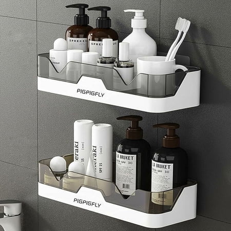 Plastic Shower Shelf Shower Basket, Storage Shelves Shower Basket ...