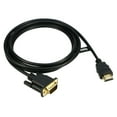 HDMI to VGA Adapter Cable 6FT, iXever Gold-Plated HDMI to VGA Cable ...