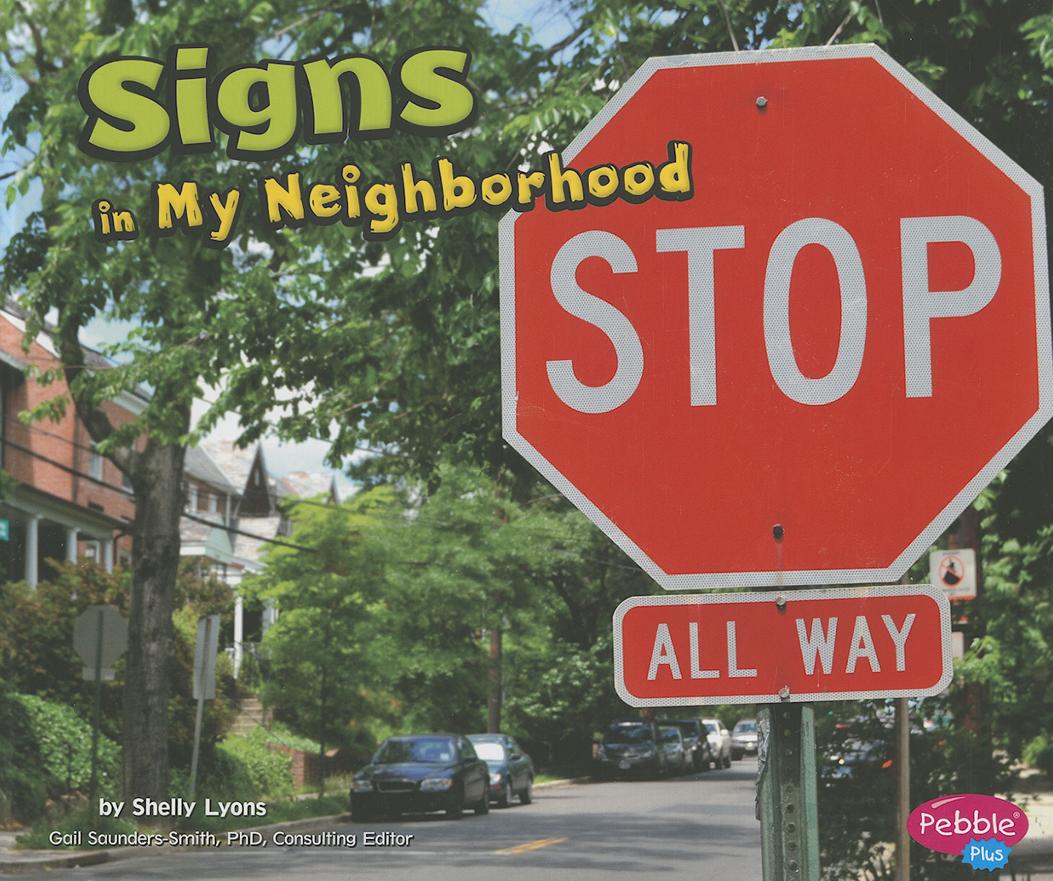 My Neighborhood: Signs in My Neighborhood (Hardcover) - Walmart.com ...