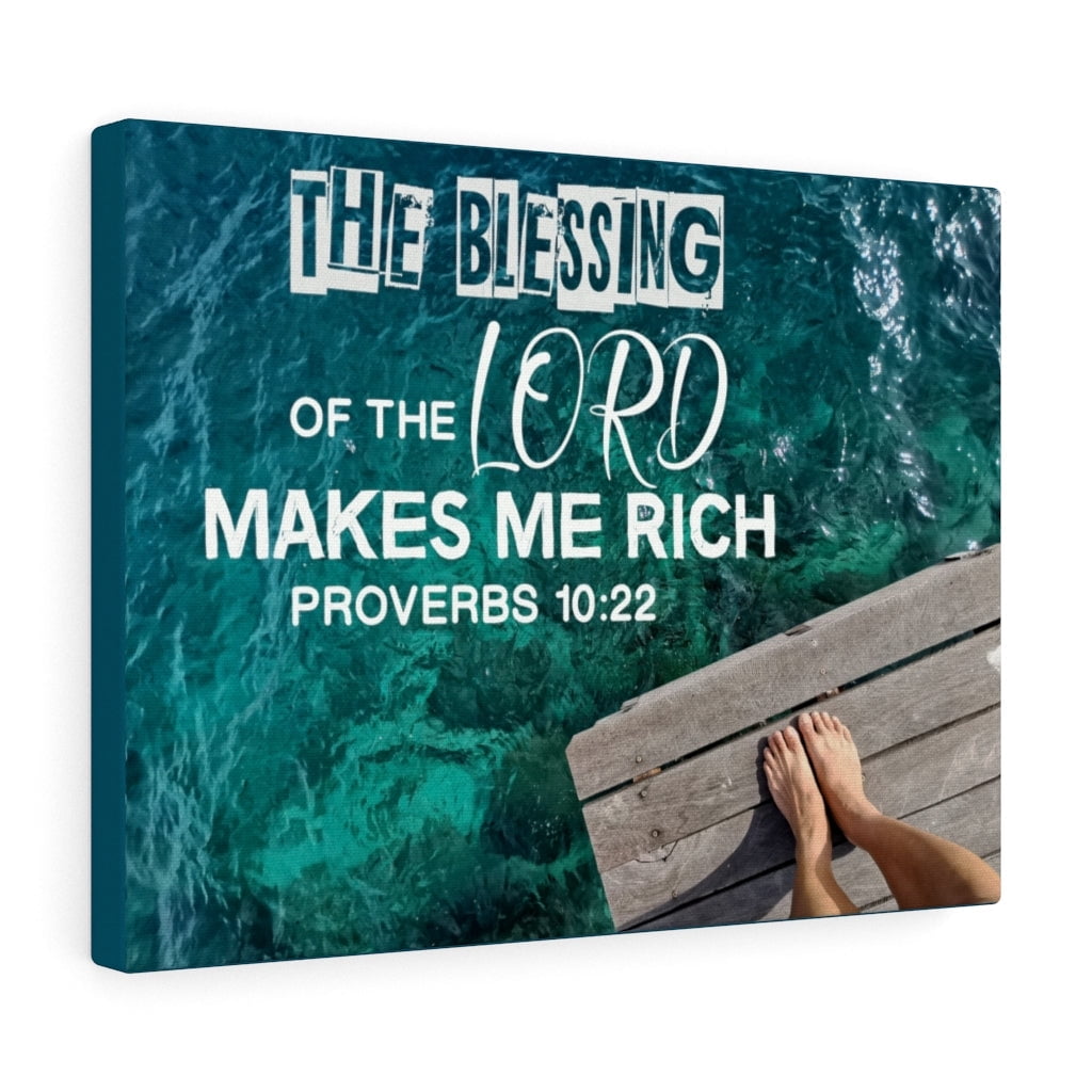 Scripture Walls The Blessing of The Lord Proverbs 10:22 Wall Art Bible ...