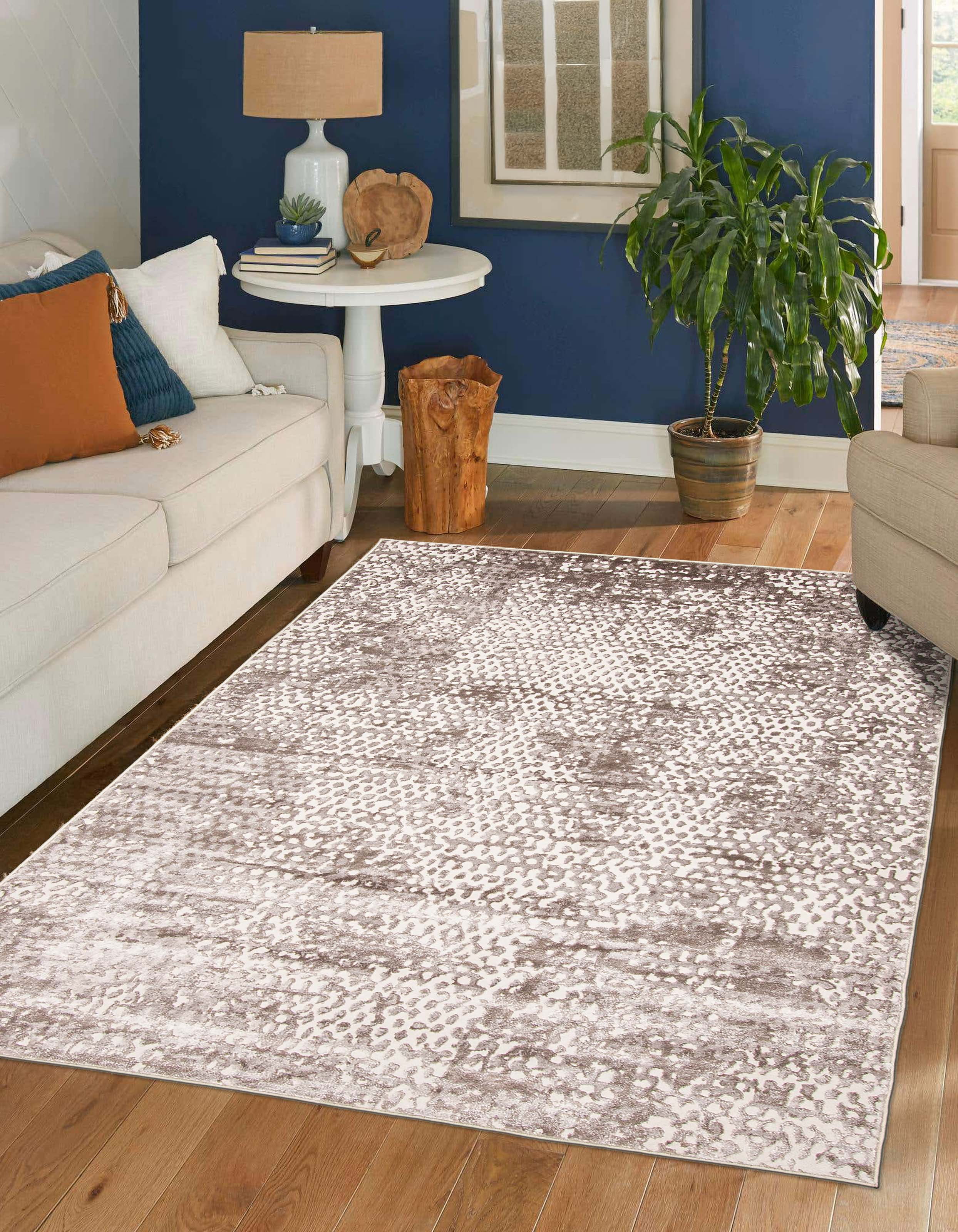 ECARPET Sarah Contemporary/Modern Area Rug for Living Room, Bedroom ...