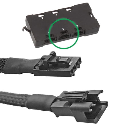 2022 17cm 4-pin 3-pin Corsair Rgb Fan Hub To Jst-sm Addressable Rgb ...