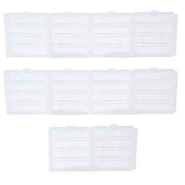 Fullcase Battery Storage Organizer Batteries Holder Case Holds 72pcs AA ...