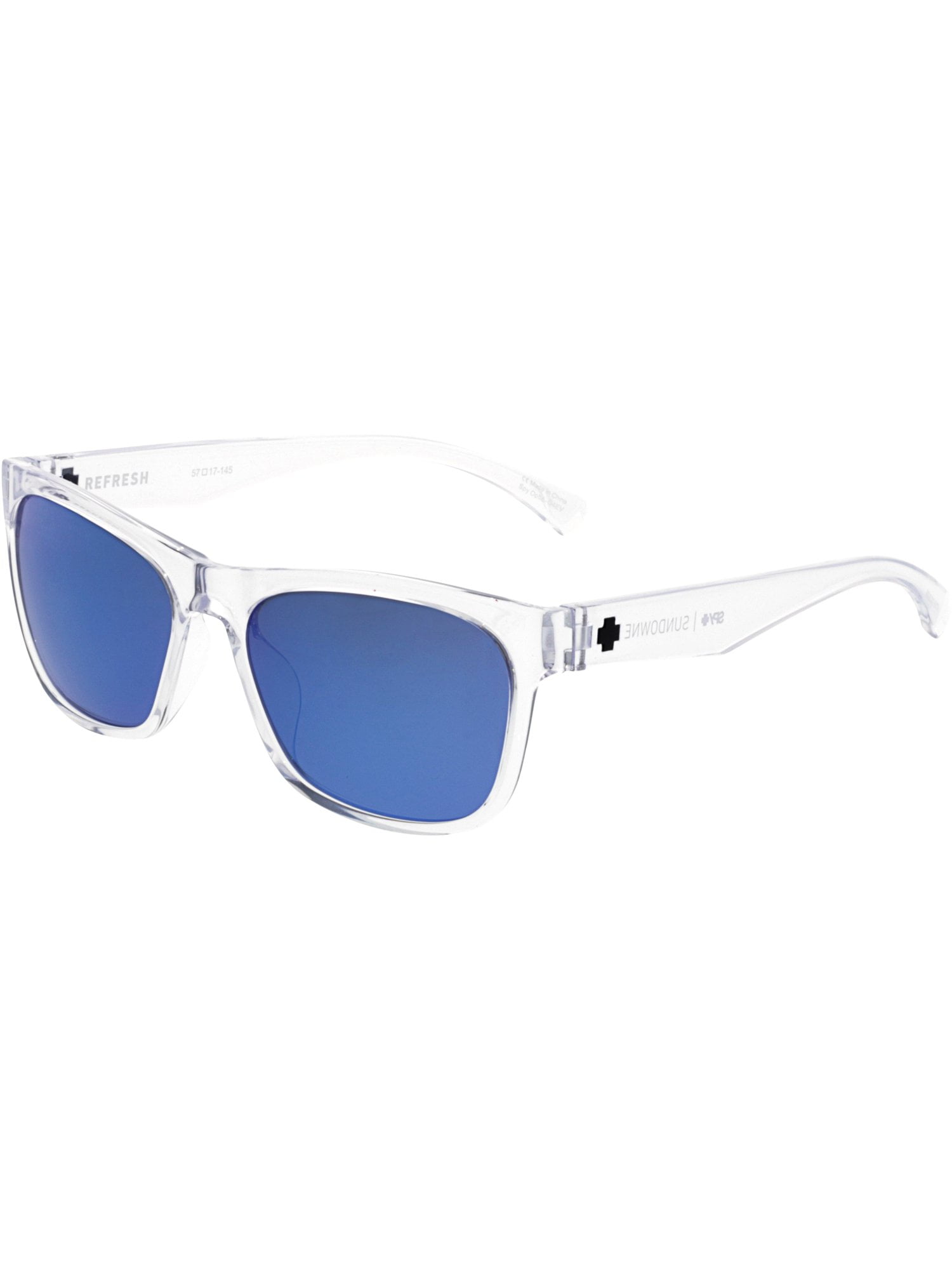 Spy Mirrored Sundowner 673513222335 Clear Rectangle Sunglasses ...