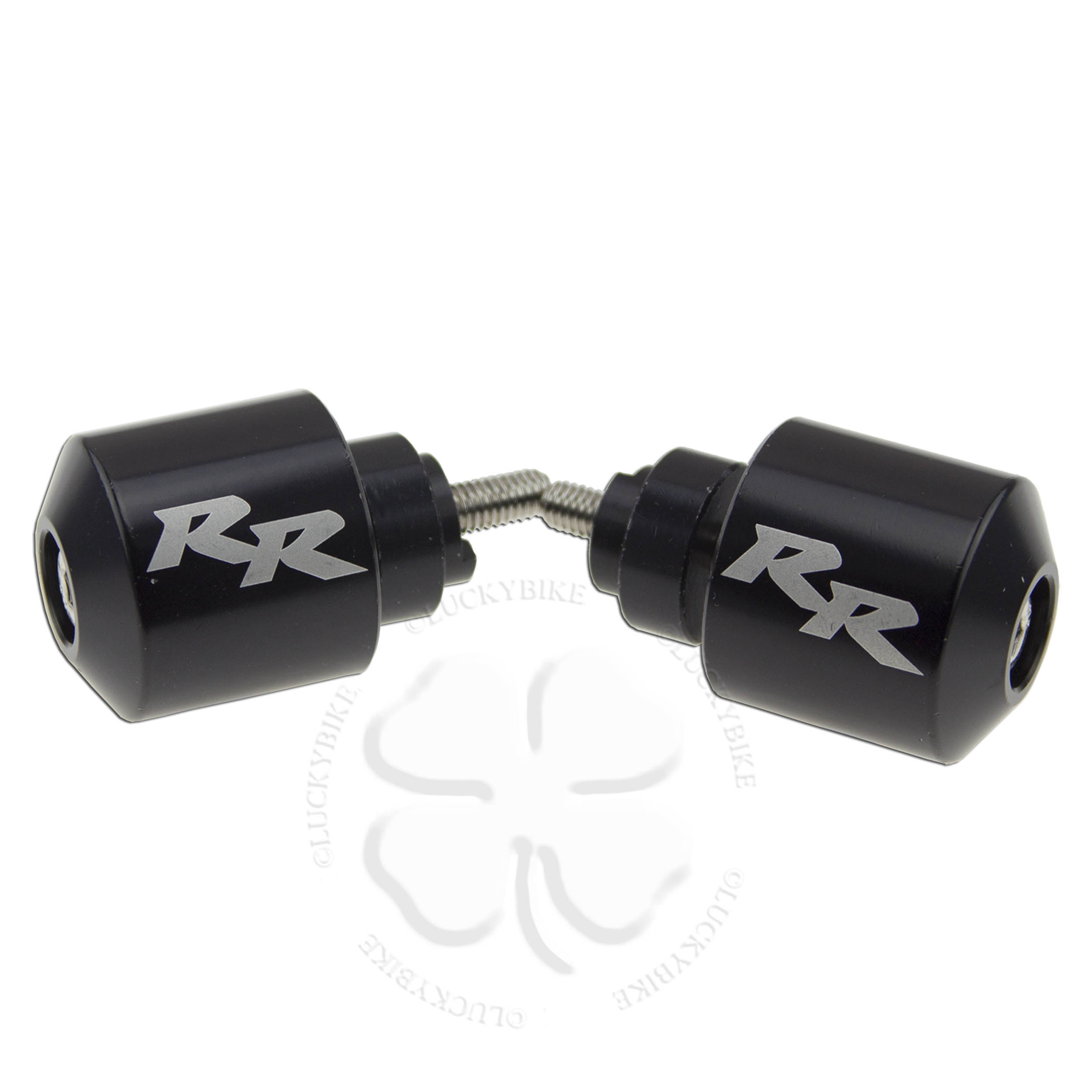 Set Honda RR Logo Engraved Handle Bar Ends Grip Caps CBR 1000 900 600 ...