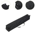 SunniMix Party Tent Pole Storage Bags Tarp Pole Bag with Wheels ...