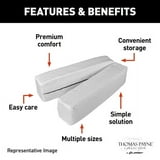 Lippert 2022323581 Thomas Payne Short Queen RV Bed Extender - 30" x 6 ...