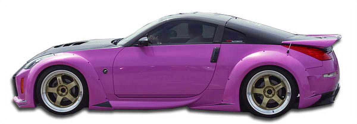 2003-2008 Nissan 350Z Z33 Duraflex Vader 3 Wide Body Side Skirts Rocker ...
