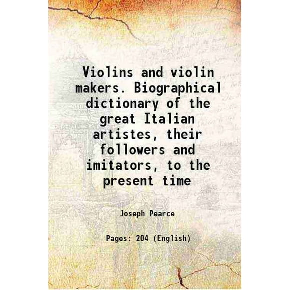 the violin maker s secret | Walmart Canada