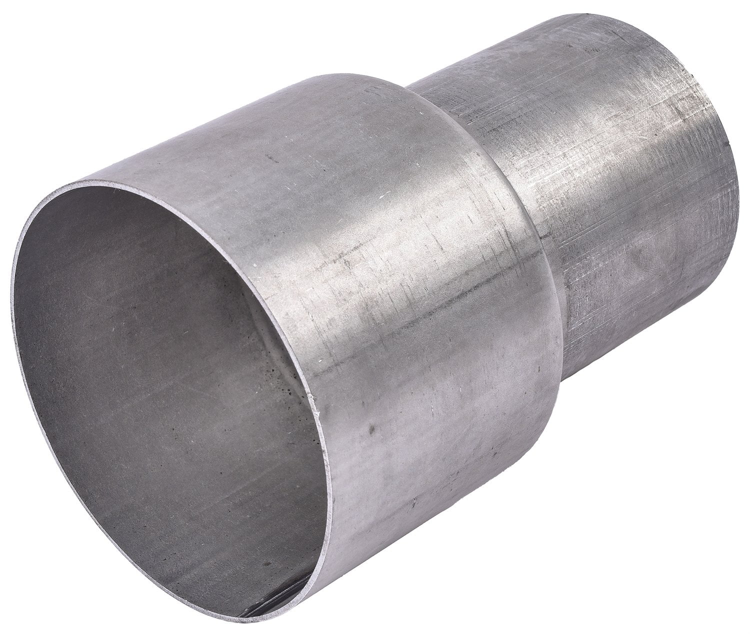 JEGS 31969 Slip On Exhaust Pipe Adapter 3 In To 4 In Aluminized Steel