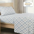 Comfort Spaces Full Sheet Set Flannel Bed Sheets Full 100 Cotton Bed