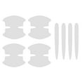8PCS Car Door Handle Protector Protective Film Scratch Resistance Paint ...